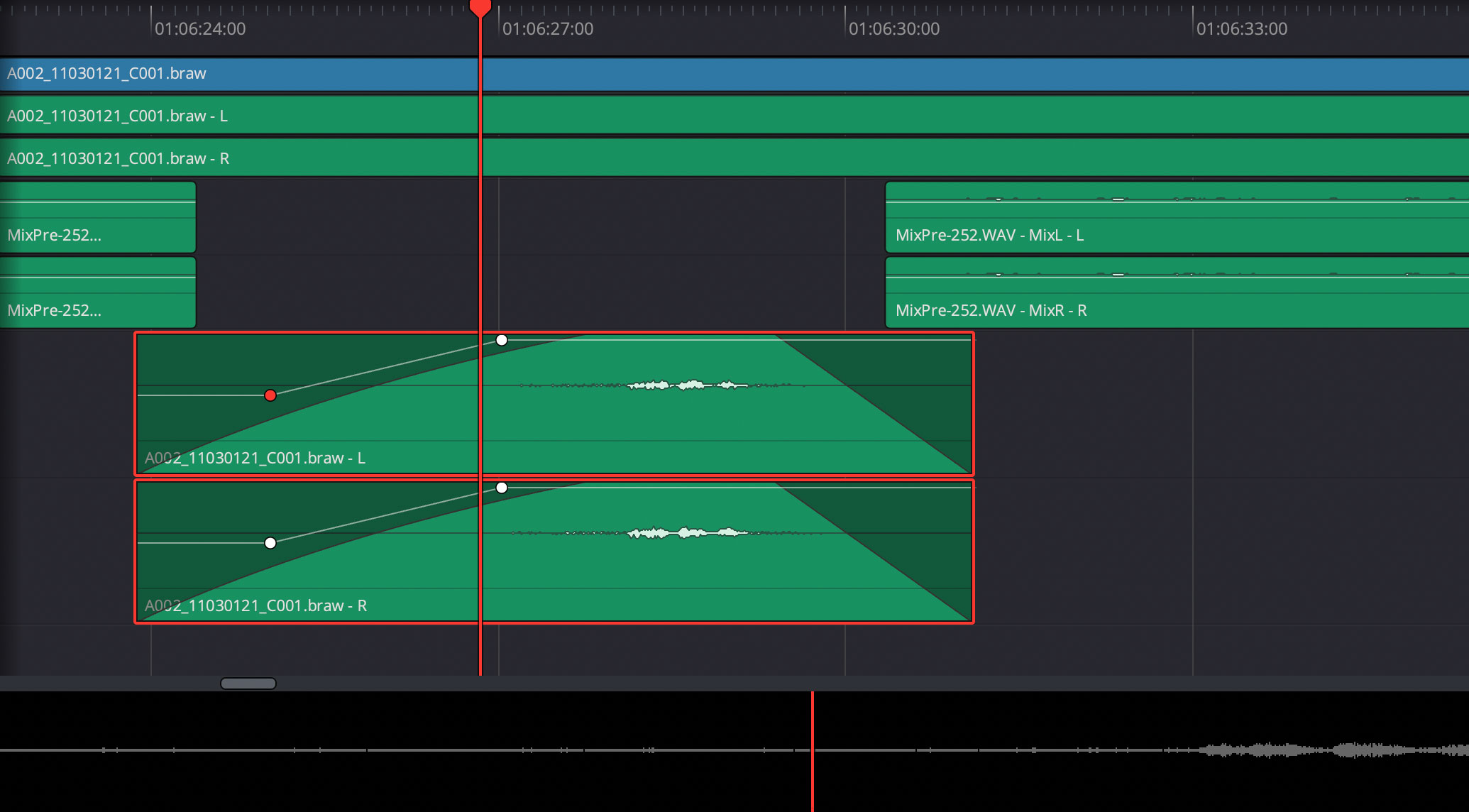 How To Add Audio Fades Key Frames In DaVinci Resolve Fairlight 